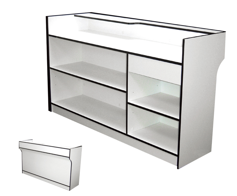 LEDGETOP COUNTER WHITE - DWC