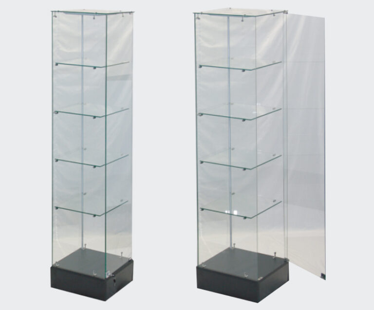 SAGW1818B PREMIUM FRAMELESS FULL VISION TOWER CASE - DWC