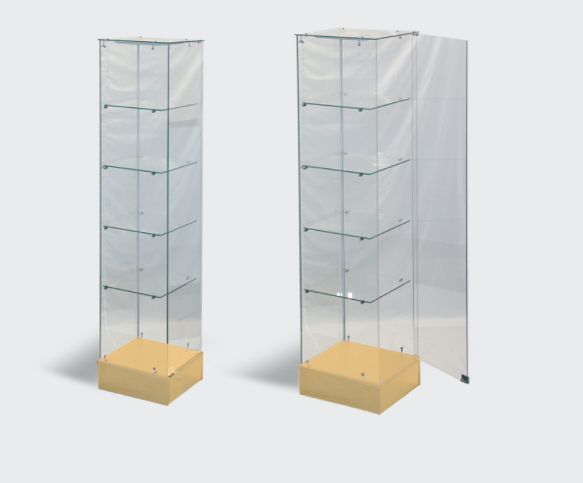 SAGW1818M PREMIUM FRAMELESS FULL VISION TOWER CASE - DWC