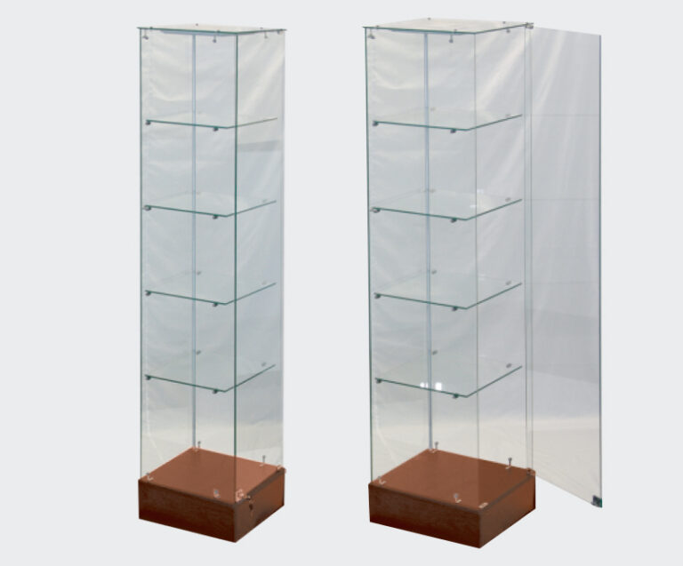 SAGW1818WAL PREMIUM FRAMELESS FULL VISION TOWER CASE - DWC