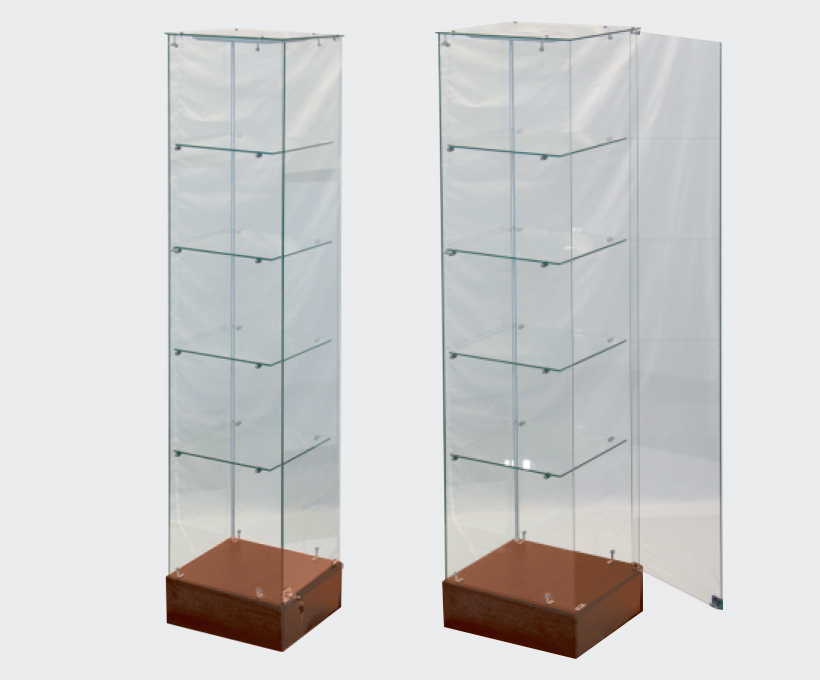 SAGW1818WAL PREMIUM FRAMELESS FULL VISION TOWER CASE - DWC
