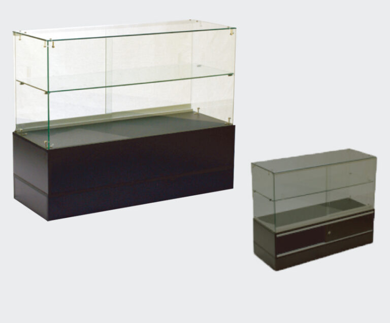 SAGH4B PREMIUM FRAMELESS HALF VISION SHOWCASE - DWC