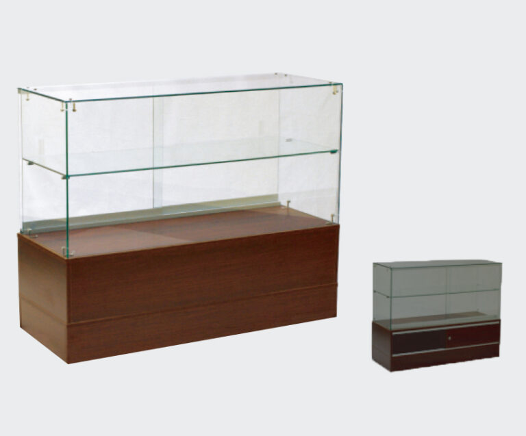 SAGH4WAL PREMIUM FRAMELESS HALF VISION SHOWCASE - DWC