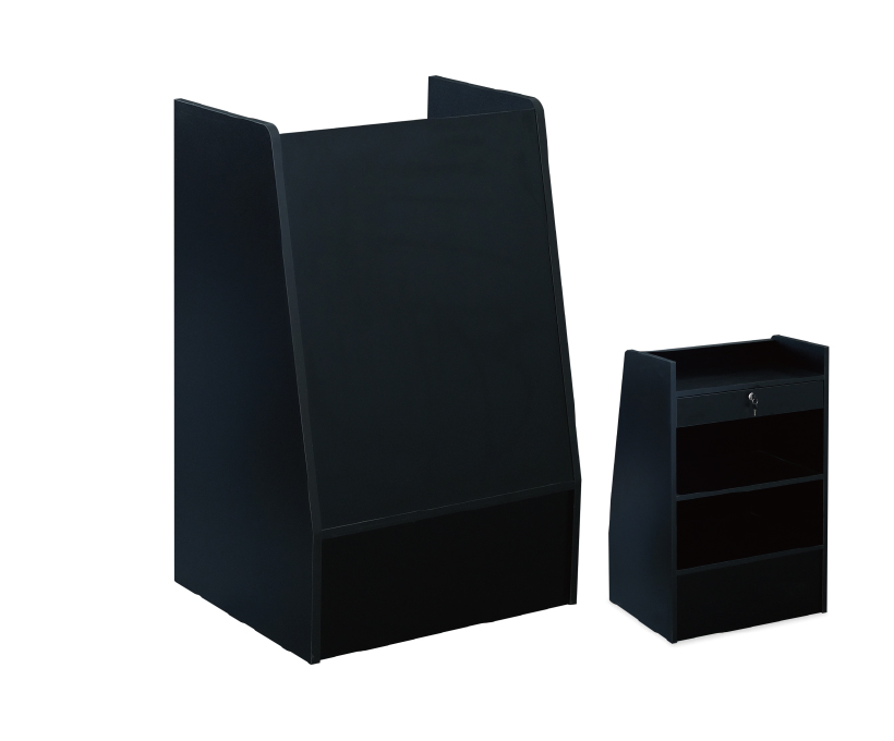 STRB-B TRAPEZOID CASH REGISTER STAND - DWC