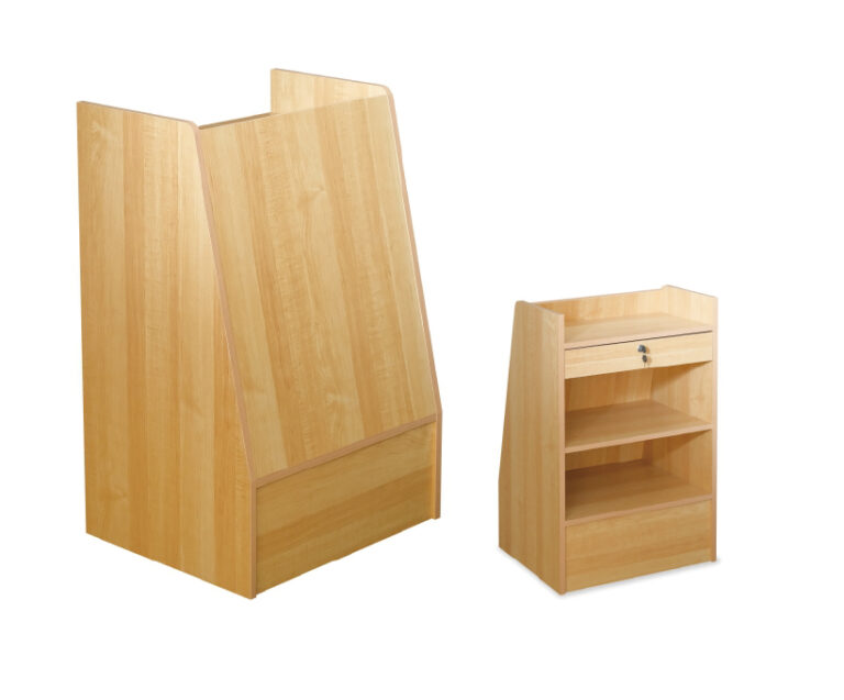 STRCM TRAPEZOID CASH REGISTER STAND - DWC